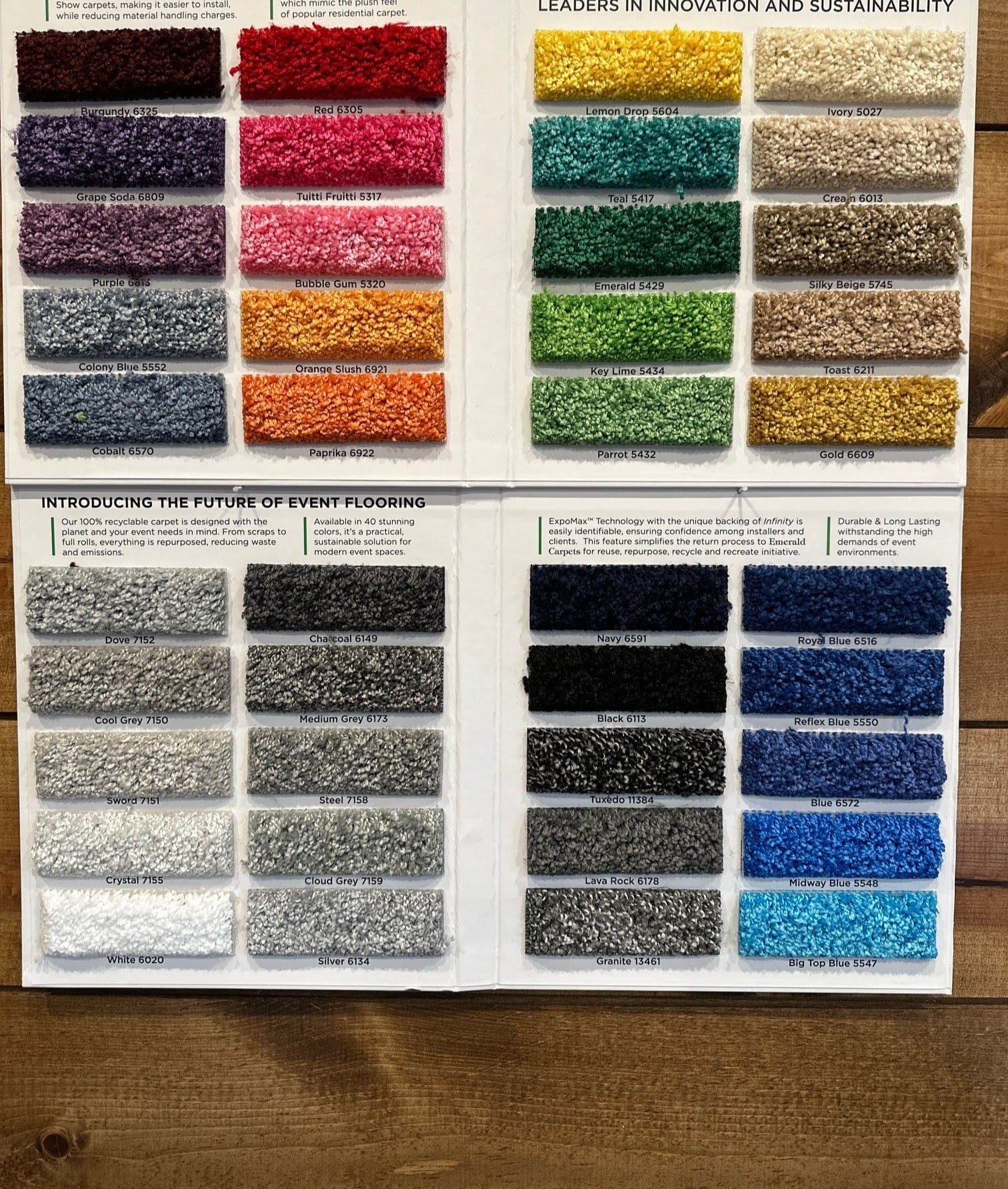 Infinity 30 oz Recyclable Carpet - Events Carpet & Flooring (EC&F)
